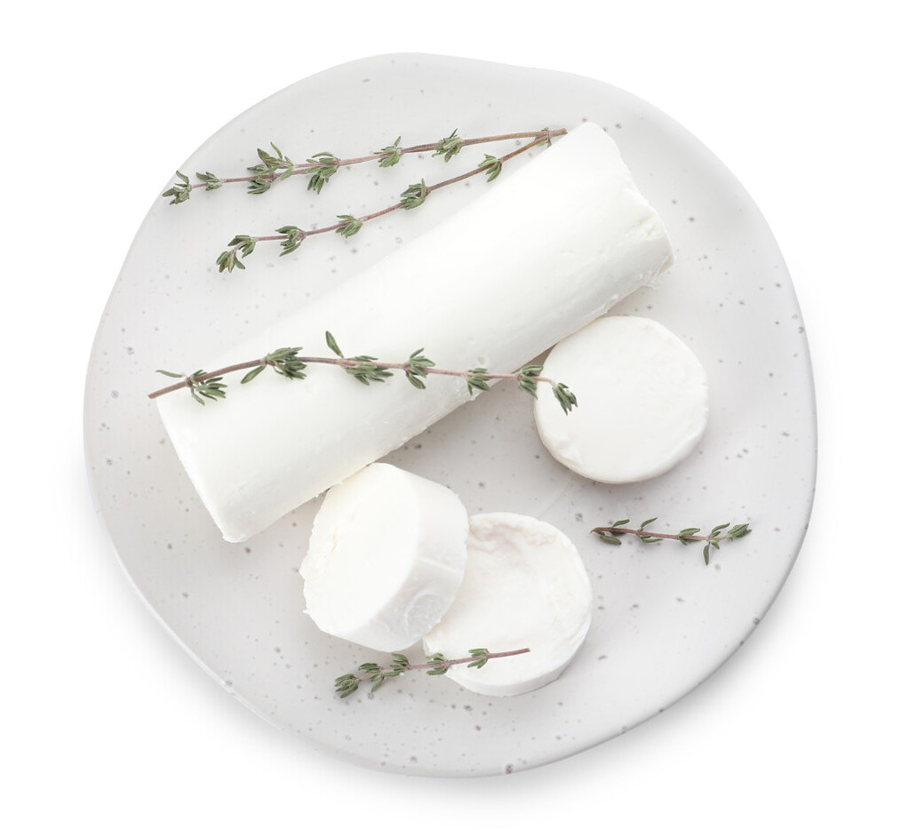 How to make Fresh CHÈVRE (Goat cheese) at home - Cheese/Butter/Cream ...
